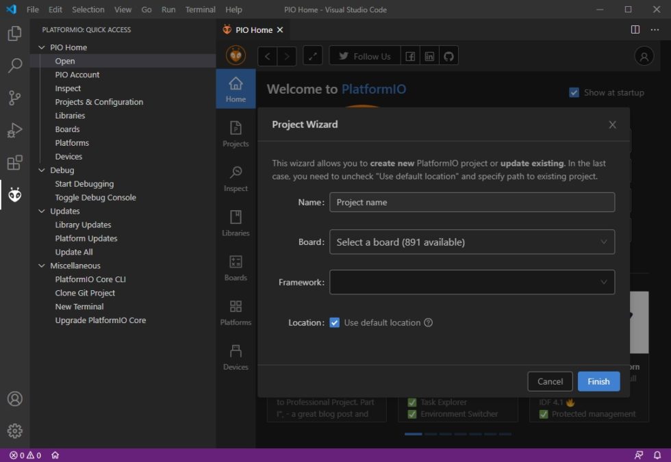 How to use the Pro Mini nRF52 (nRF52823) with PlatformIO | Pro Mini Micros