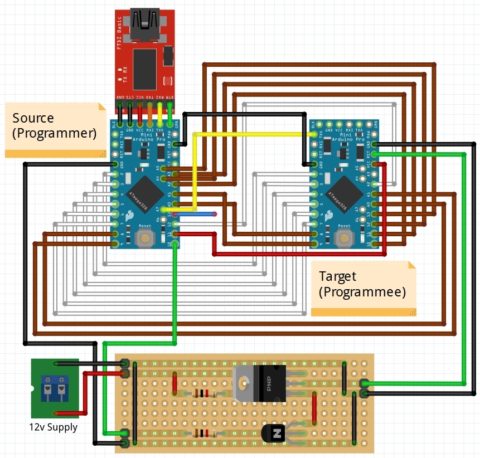 How to make an AVR Programmer out of a Pro Mini – Part 2: HVSP/HVPP ...